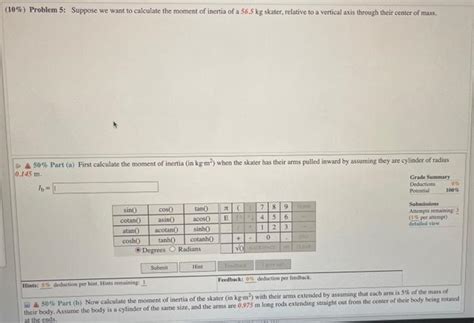 Solved 10 Problem 5 Suppose We Want To Calculate The
