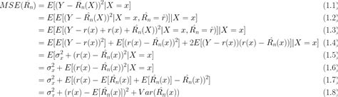 Bias Variance Decomposition In Regression Setting Mathematical