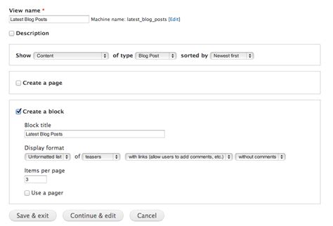 Nodes How To Add Contents Through Block After Enabling The Blog