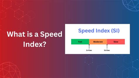 Speed Index Simple Ways To Improve Your Website Speed