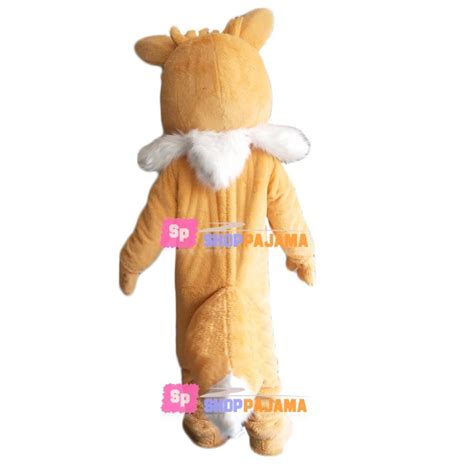 Cute Pokemon Eevee Mascot Costume For Adult