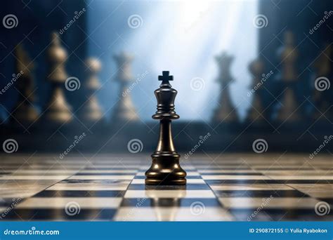 Fascinating Chess Board Generate Ai Stock Illustration Illustration