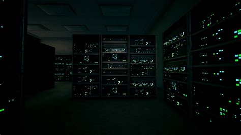 Big Data Dark Server Room With Bright Stock Motion Graphics SBV 347783091 Storyblocks