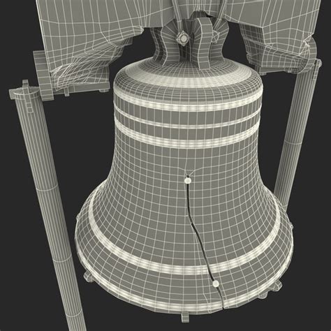 Liberty Bell 3d Obj