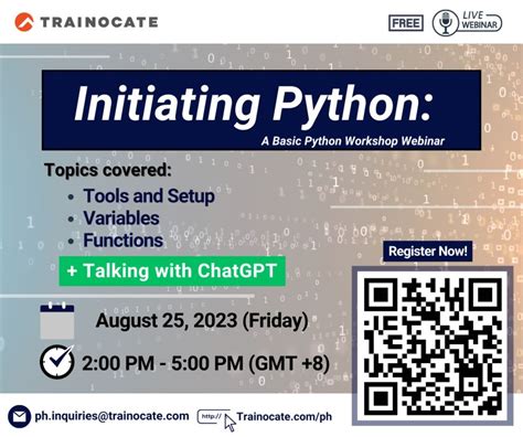 trainocate philippines on linkedin pythonwebinar learnpython