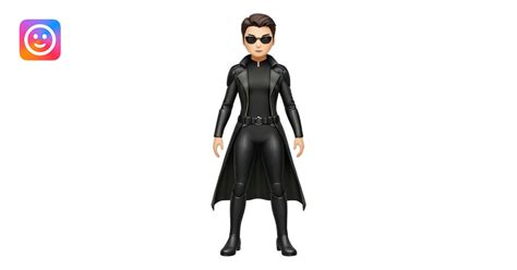 Matrix Trinity Leather Full Body Emoji Ai Emoji Generator