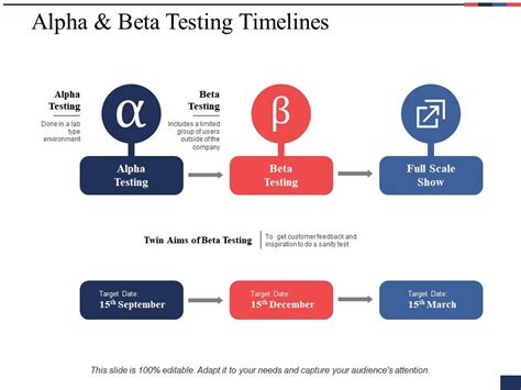 Alpha And Beta Testing Timelines Ppt Summary Structure PowerPoint Presentation Slides PPT