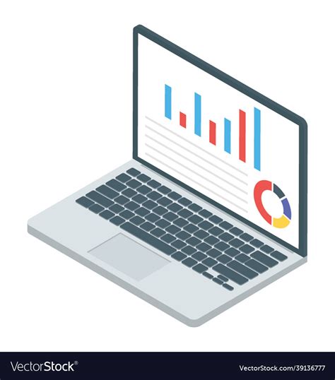 Online Analytics Royalty Free Vector Image Vectorstock