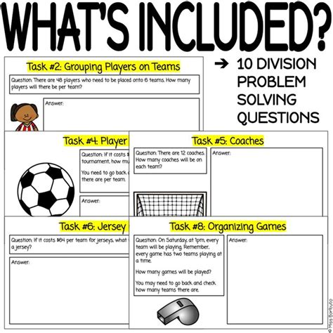 Division⎢project Based Learning⎢printable Digital Distance Learning
