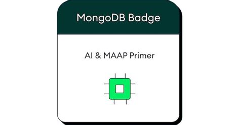 Mongodb Ai And Maap Primer Was Issued By Mongodb To Derrick Yeo Derrick Yeo