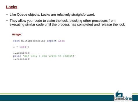 Multiprocessing In Python Ppt