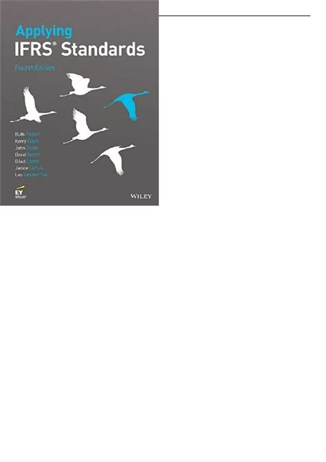 Applying Ifrs Standards 4th Edition Ruth Picker Test Bankquestions