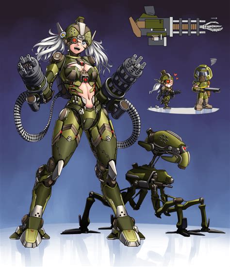 Doom 3 Sentry Bot Doom Rmechamusume