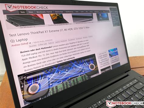 Lenovo ThinkPad X Extreme Laptop Review The Second Generation Of Lenovo S Premier