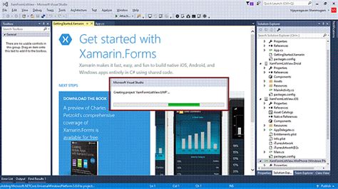 Listview Control In Xamarinforms Application For Android And Uwp