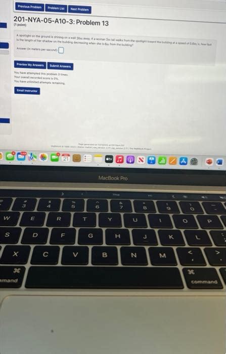 Solved 201 Nya 05 A10 3 Problem 13 1 Peirit Arowe In