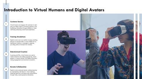 Introduction To Virtual Humans And Digital Avatars Ppt Powerpoint St Ai