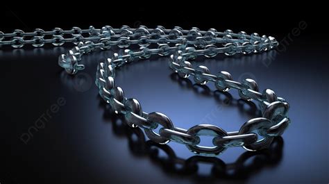 블랙에 고립 된 링크 체인 배경에 고립 된 유리 체인의 3d 모델 고화질 사진 사진 배경 일러스트 및 사진 무료 다운로드 Pngtree