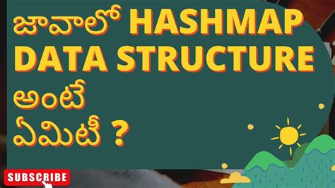 జావాలో Hashmap Data Structureఅంటే ఏమిటీ Data Structures In Java Telugu Java In Telugu