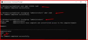 Adding Removing And Authorizing Users From The Windows Command Line