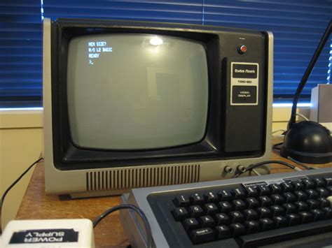 Dead TRS 80 Model 1 Monitor Now Lives