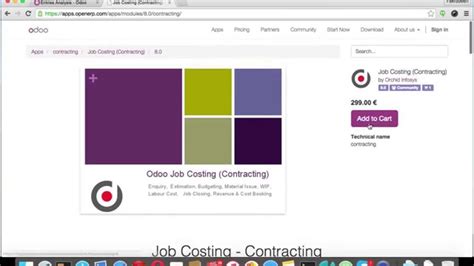 Odoo Openerp Contracting Module Youtube