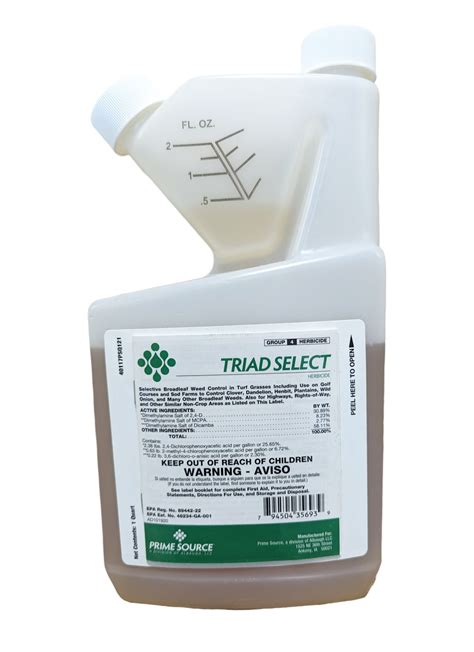 Triad Select Herbicide Powerful 3 Way Broadleaf Weed Control Triad Select Herbicide Powerful 3 Way Broadleaf Weed Control
