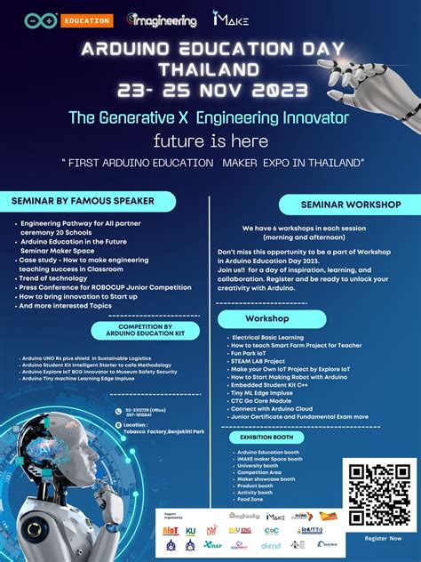 งาน Arduino Education Day Imagineering Makex Thailand