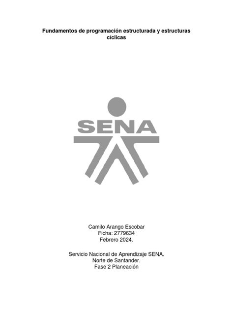 fundamentos de programacion estructurada y escrituras ciclicas pdf