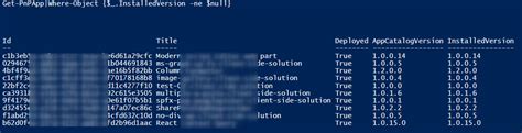 Sharepoint Online Get List Of Webparts Using Powershell Microsoft Qanda