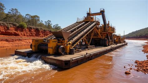 Dredging Equipment Used For Gold Mining In Australia Karat