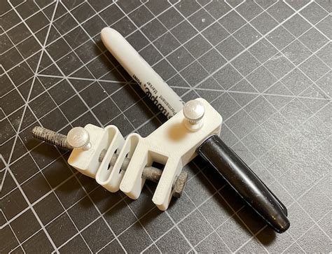 3d Printed Cnc Pen Sharpie Holder For Plotter・cults