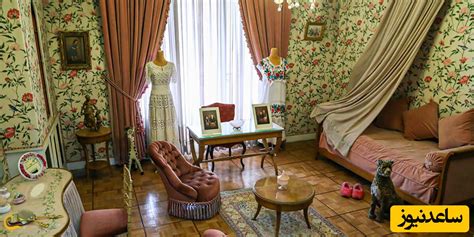 سبک دکوراسیون مجلل و شاهانه اتاق نشیمن فرحناز و علیرضا پهلوی در کاخ