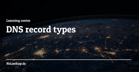 All Dns Record Types