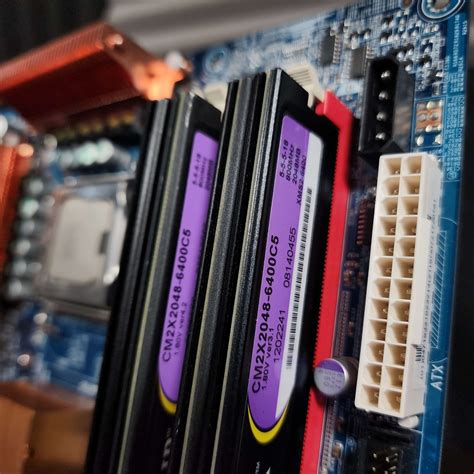 Gigabyte Ga 965p Dq6 Intel Core 2 Quad Q9650 Corsair Xms2 4x2gb 8gb 800mhz Jawa