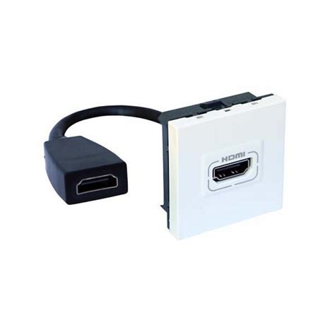 Legrand Hdmi Socket Arteor Preconnected 2 Modules White