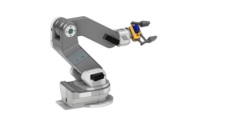Stl File Robot Arm Model 6 Axis 3d Printable 🤖 Step ・3d Printer Model
