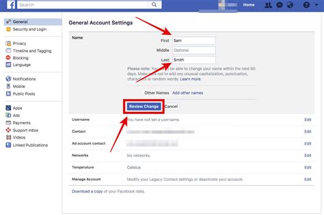35 How To Change Profile Name Facebook New Hutomo