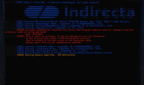 Xinu The Working Platformkernel Running On A Server In Roblox Rroblox