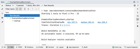 Inspect App Performance With Macrobenchmark Android Developers