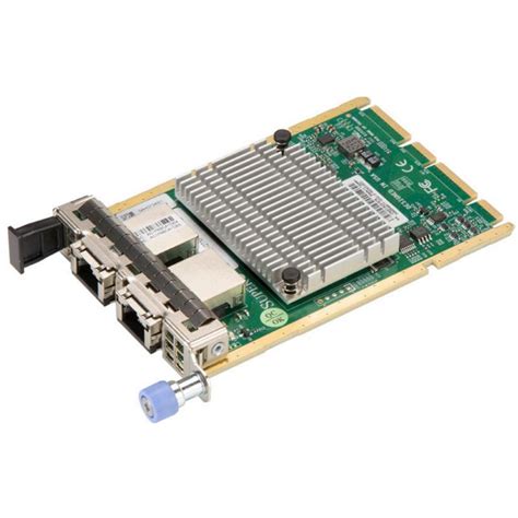 Supermicro Aoc Atg I2tm X550 10gb Ethernet Controller Card Integrated Mac And Phy Dual Port Rj45