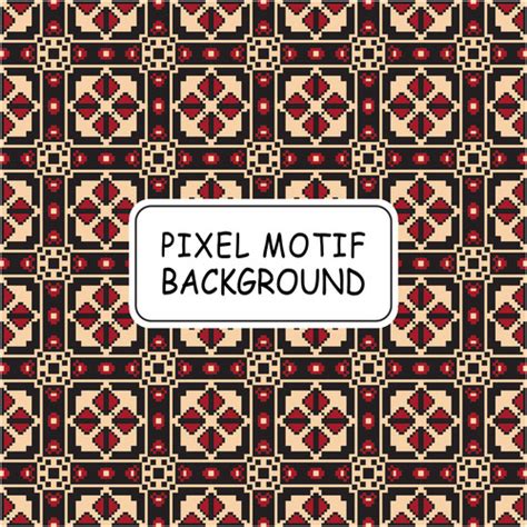 Pixel Pattern Background Vector Free Download