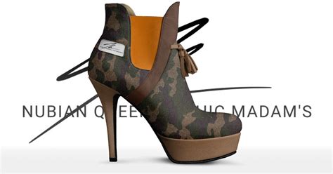 Nubian Queens A Custom Shoe Concept By Irene Johnson Dunnam
