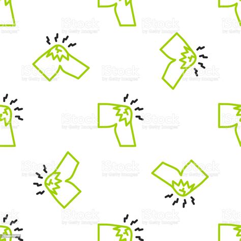 라인 관절 통증 무릎 통증 아이콘 흰색 배경에 원활한 패턴을 분리 정형 외과 의학 관절과 뼈 관절염의 질병 벡터 건강 진단에 대한 스톡 벡터 아트 및 기타 이미지 Istock