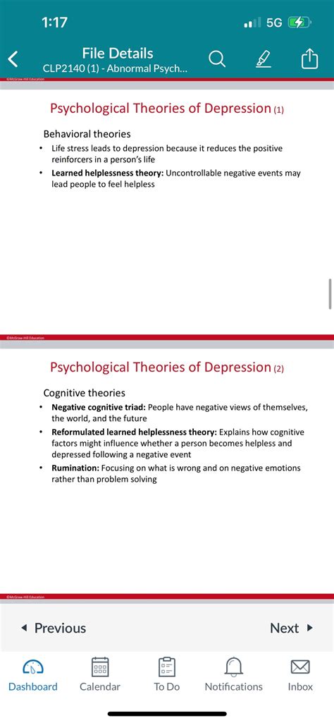 Chapter Psych Notes CLP Studocu