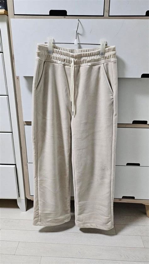 여성 밍크융기모골덴 일자팬츠아이보리 헬로마켓