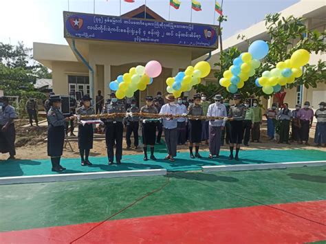 မအူပင်မြို့နယ် လယ်ကိုင်းကျေးရွာတွင် ရဲကင်းစခန်း ရုံးသစ်ဖွင့်ပွဲကျင်းပ Information And Public