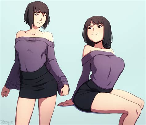 Purple Sweater By Zoryc Hentai Foundry