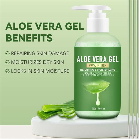 Soothing Gel Sunburn Soothing Redness Moisturizing Gel200ml Personal