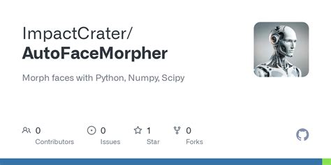 Github Impactcraterautofacemorpher Morph Faces With Python Numpy Scipy